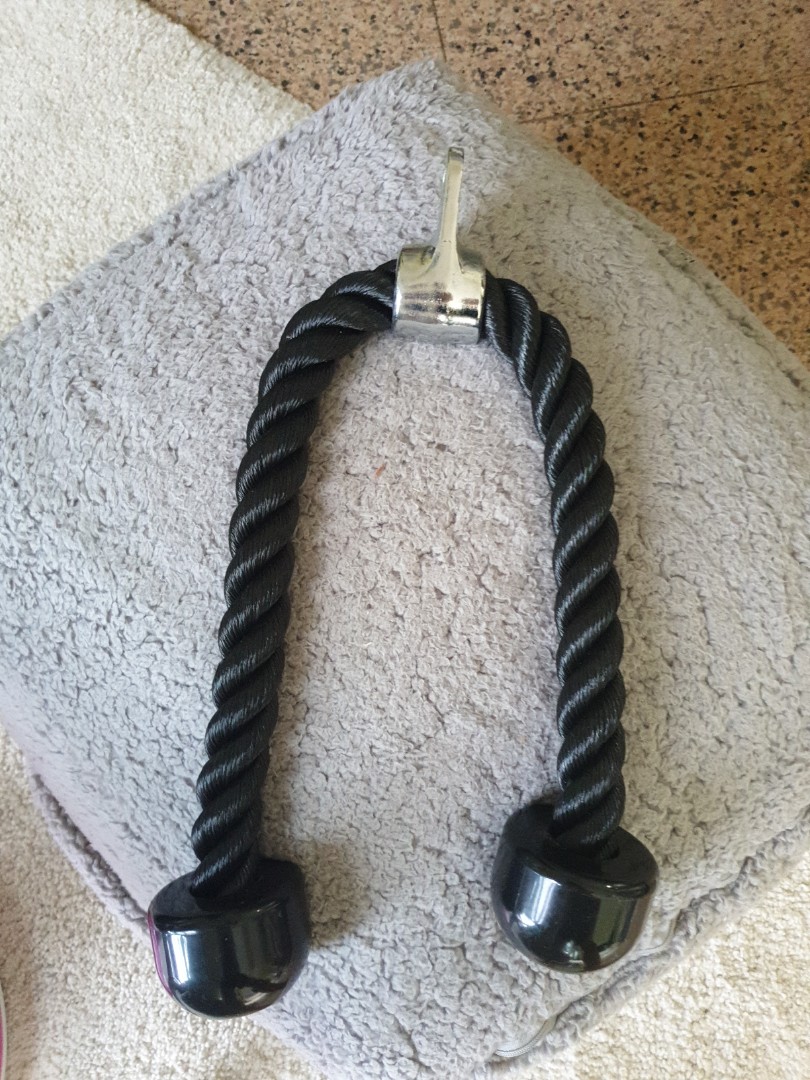 Tricep Rope Pull Down, Sports Equipment, Other Sports Equipment and ...