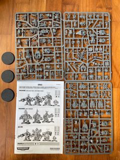 Warhammer 40000 Ork Meganobz, Hobbies & Toys, Toys & Games on Carousell