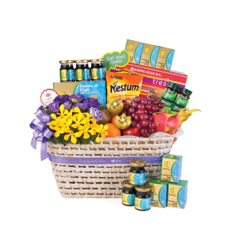 Wellness Basket - Recovery [Suitable for Muslims], Food & Drinks, Gift ...