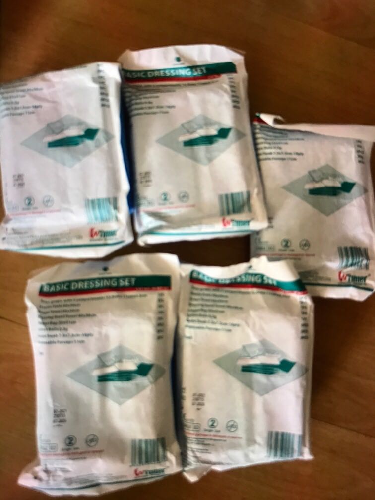 Wound care - Sterile Dressing set / Standard dressing set / Basic ...