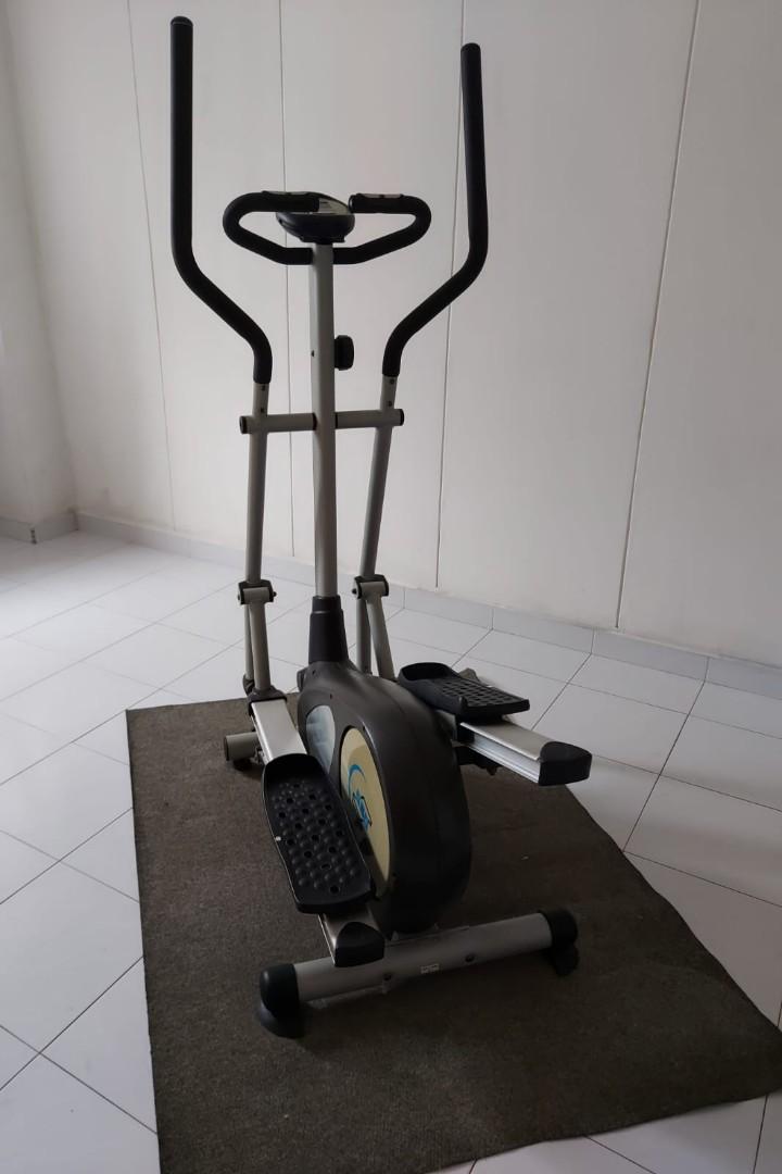 2 in 1 Extended Slide Elliptical/Slide Stepper, Sports Equipment ...