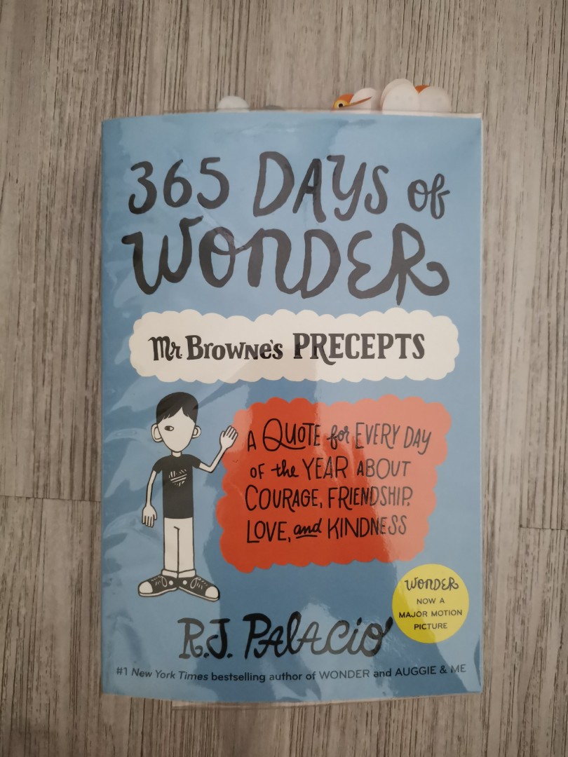 365 Days of Wonder, Hobbies & Toys, Books & Magazines, Fiction & Non ...