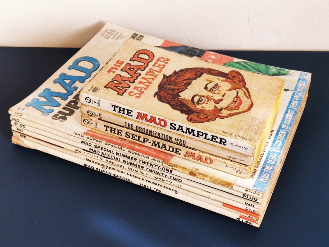 Mad Magazine Super Specials 1970s 60s Signet paperback books collectors ...