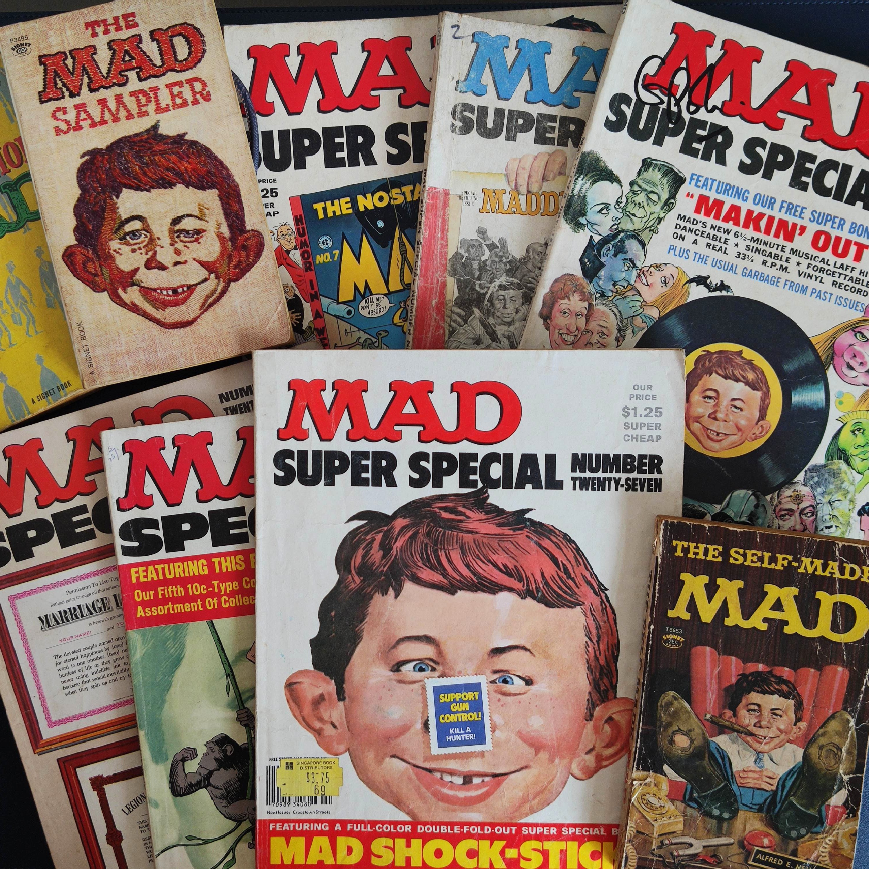 Mad Magazine Super Specials 1970s 60s Signet paperback books collectors ...