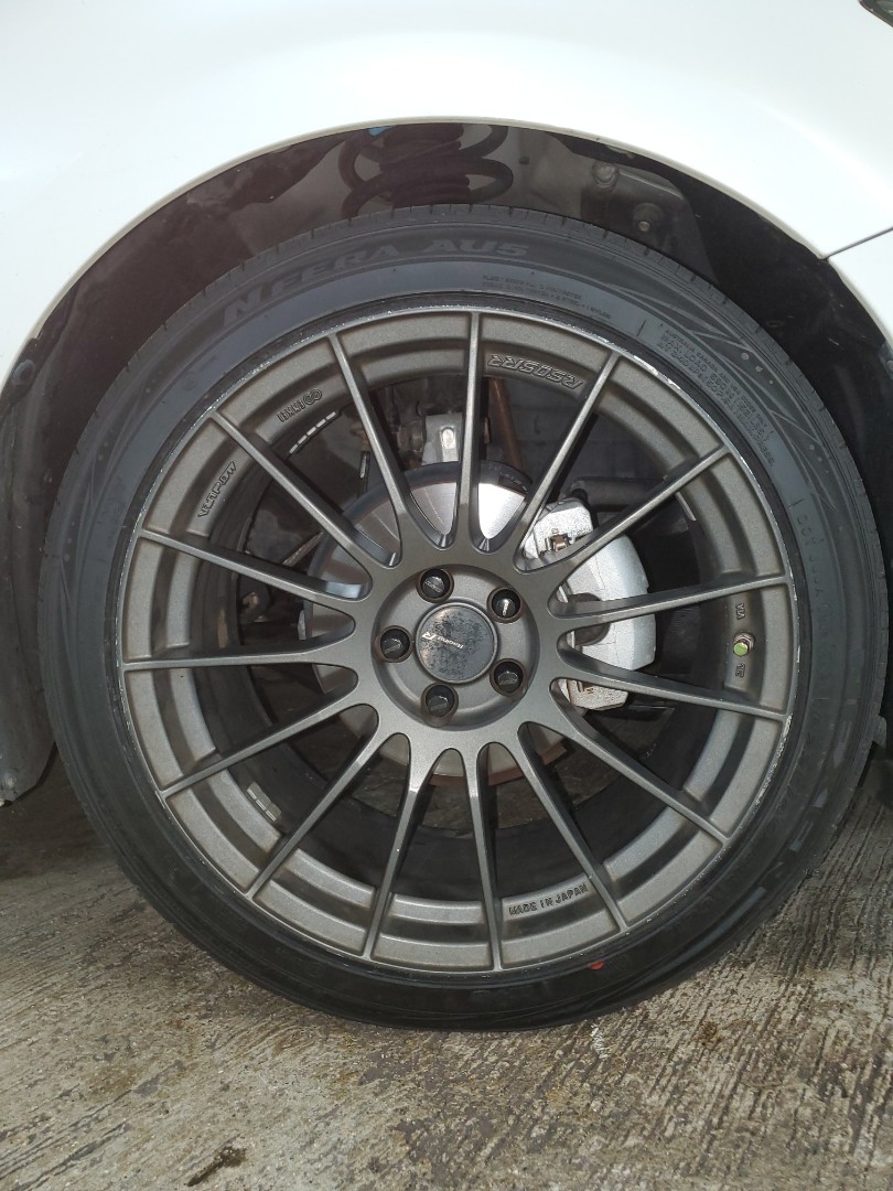 淨胎私讓 225/45/18 2條 Nexen AU5 極新淨21年呔 及 2條 馬牌 ecocontact 6 20年呔, 汽車配件, 車軚 - Carousell