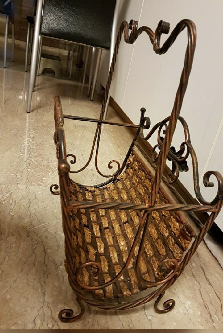 * Decorative Magazine Rack, Furniture & Home Living, Home Decor, Other ...