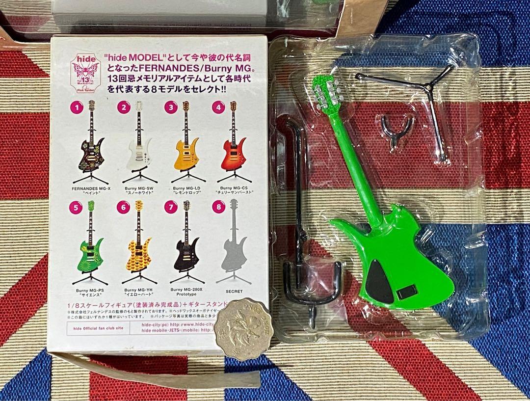 日本 Hide x FERNANDES Hide Guitar Collection The Guitar Legend Scale 1/8 ...