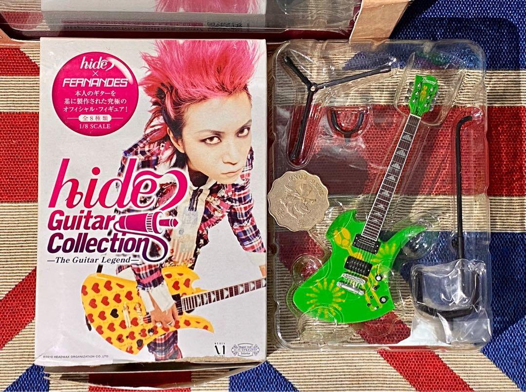 日本 Hide x FERNANDES Hide Guitar Collection The Guitar Legend Scale 1/8 ...