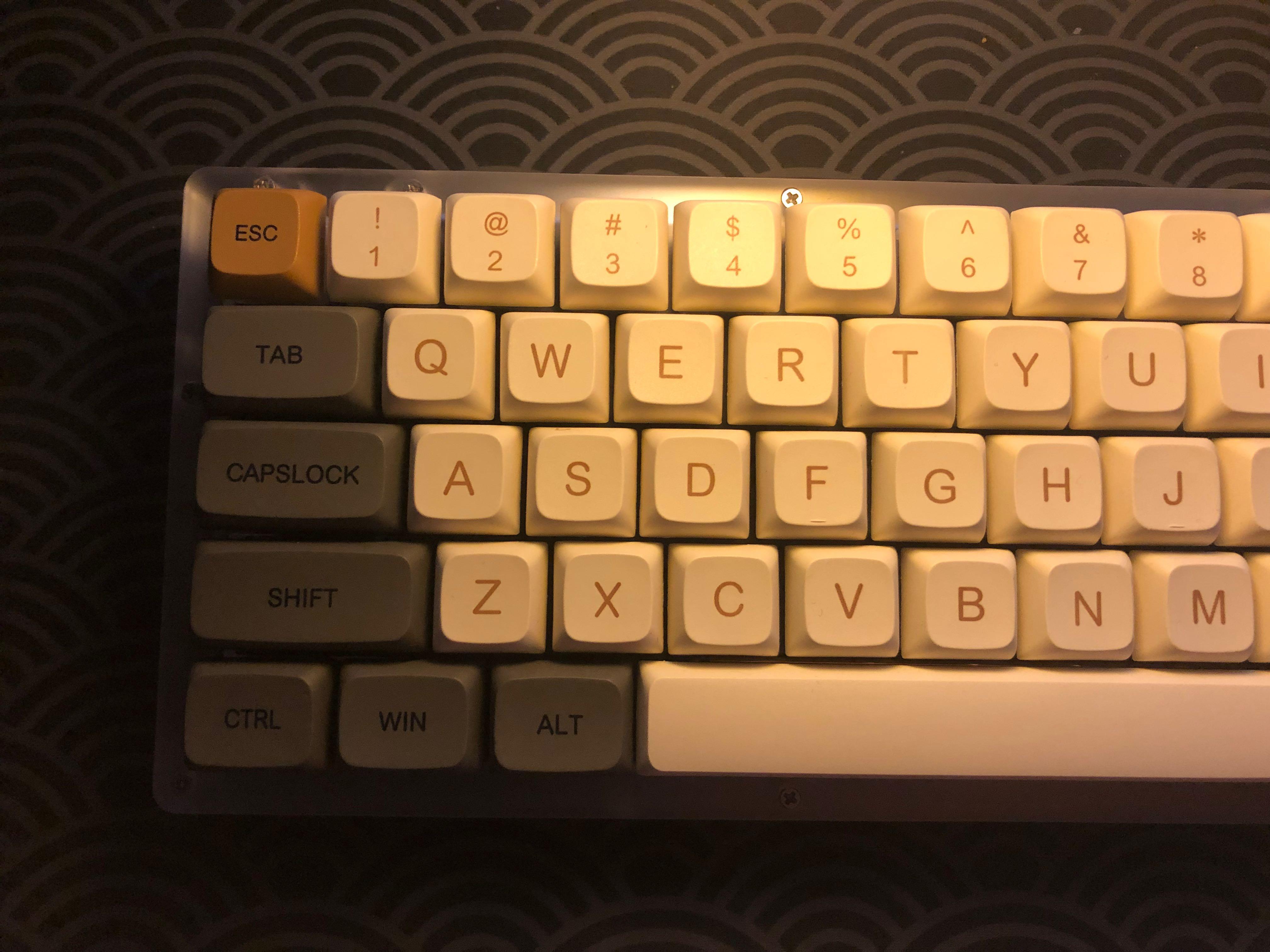 Acrylic stack cx60 Custom mechanical keyboard, Computers & Tech, Parts ...