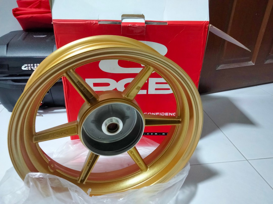 Aerox NVX 155 RCB Rims, Motorcycles, Motorcycle Accessories on Carousell