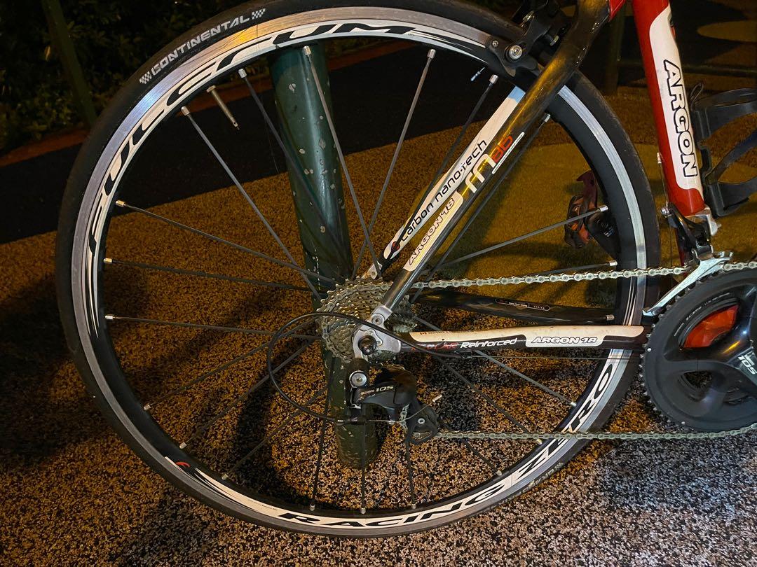 Argon 18 Radon with 105 Fulcrum Racing Zero, Sports Equipment, Bicycles ...