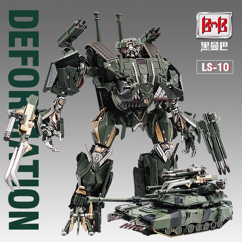 Black Mamba BMB LS-10 Storm Pioneer Oversized KO Studio Series Brawl ...