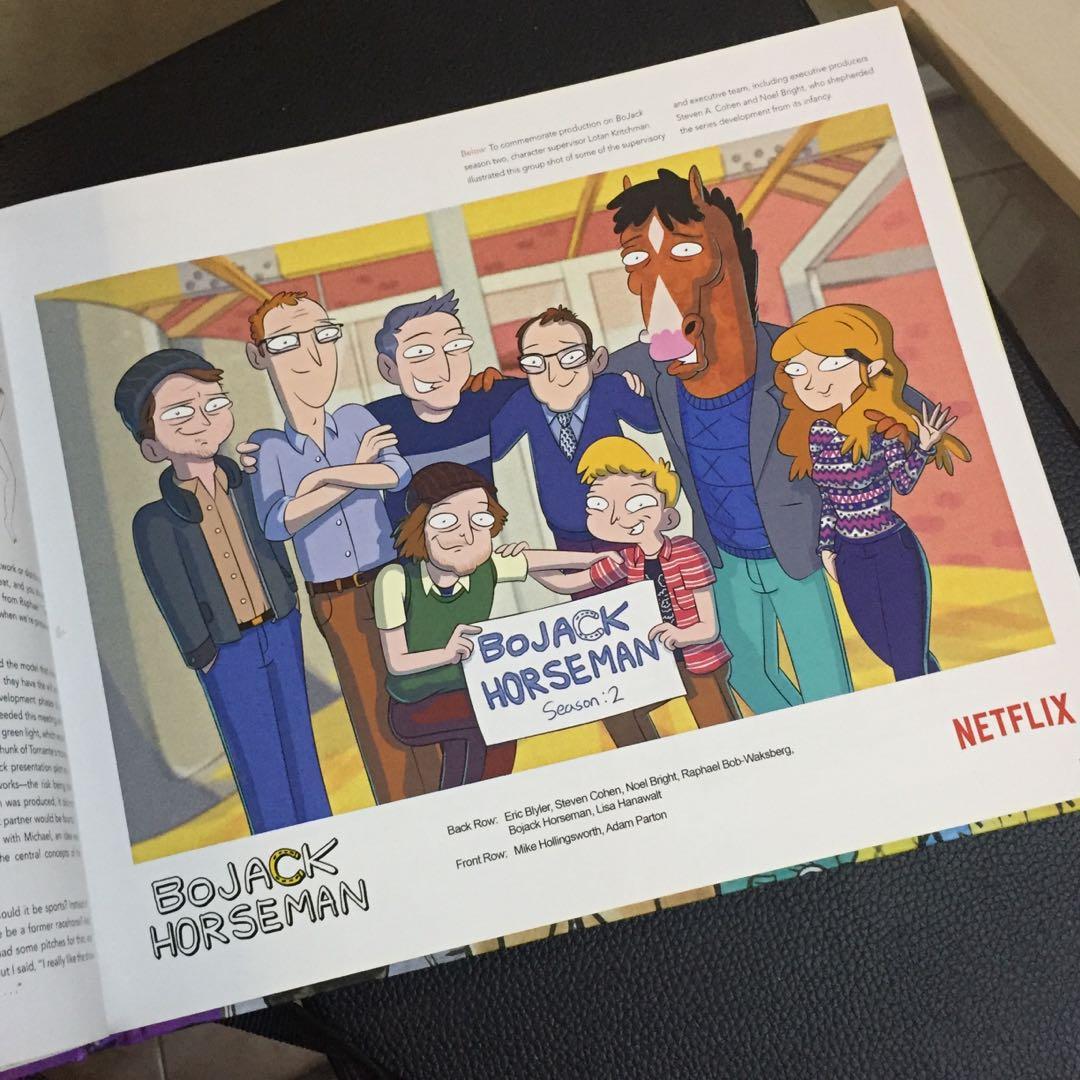 Bojack Horseman Coffee Table Book, Hobbies & Toys, Books & Magazines ...