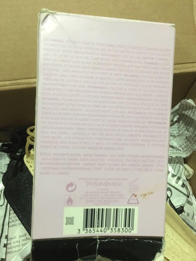 Botol parfum YSL original, Antik, Pajangan di Carousell