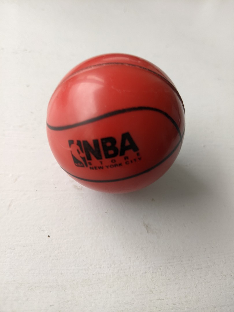 Bouncy mini NBA basketball, Hobbies & Toys, Toys & Games on Carousell