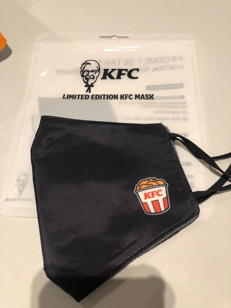 Brand new limited edition KFC Mask!, Health & Nutrition, Face Masks ...