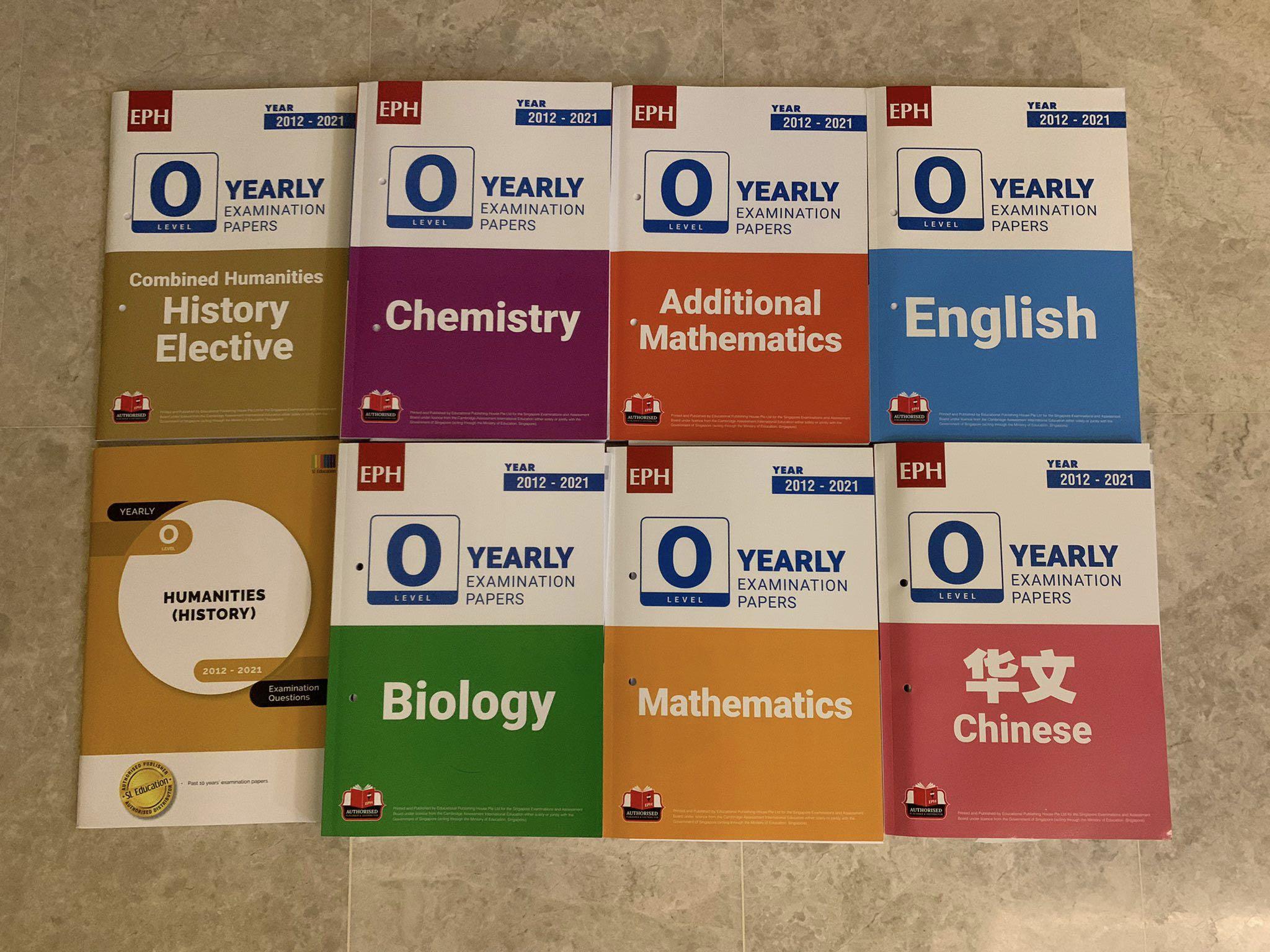 Brand New O Level Exam Papers 2012-2021, Hobbies & Toys, Books ...