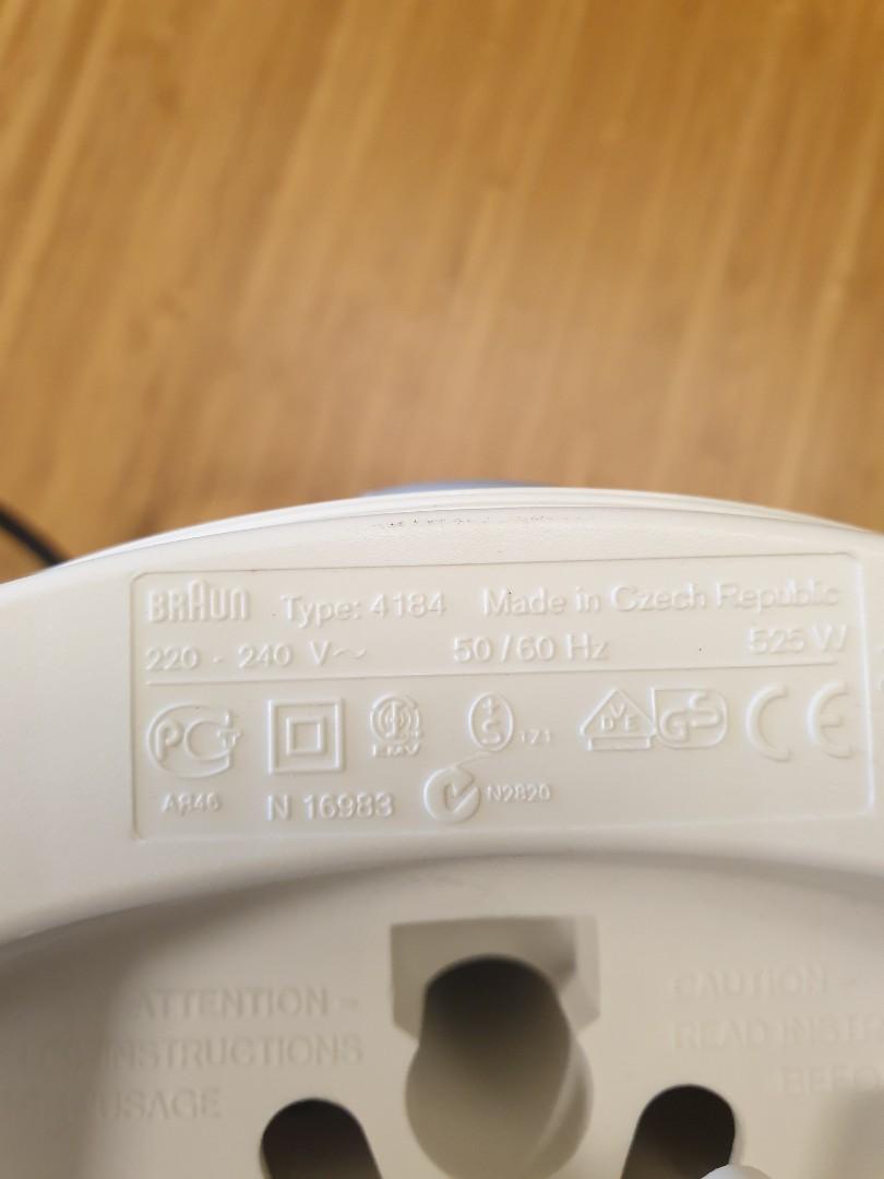 Braun Blender Mixer Glass Jar ONLY Model 4184, TV & Home Appliances ...