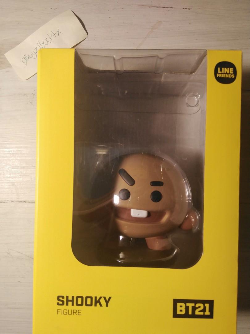 BT21 - Shooky Figure, Hobbies & Toys, Memorabilia & Collectibles, K-Wave on Carousell