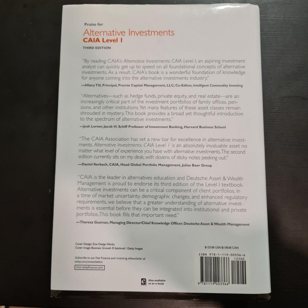 CAIA Level 1, Hobbies & Toys, Books & Magazines, Textbooks on Carousell