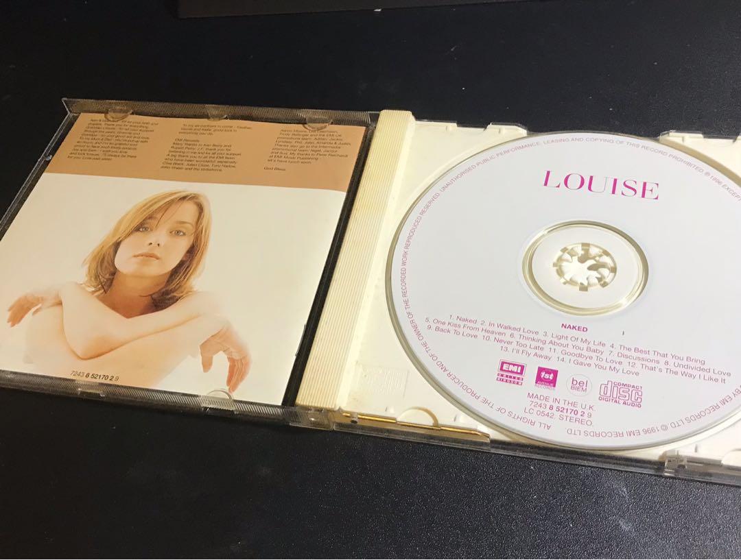 CD / LOUISE - NAKED 1996, 興趣及遊戲, 音樂、樂器 & 配件, 音樂與媒體 - CD 及 DVD - Carousell