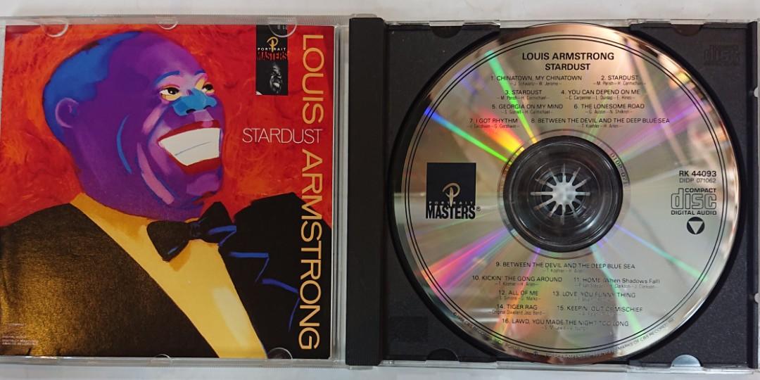 Cd Louis armstrong stardust. S1, 興趣及遊戲, 音樂、樂器 & 配件, 音樂與媒體 - CD 及 DVD ...