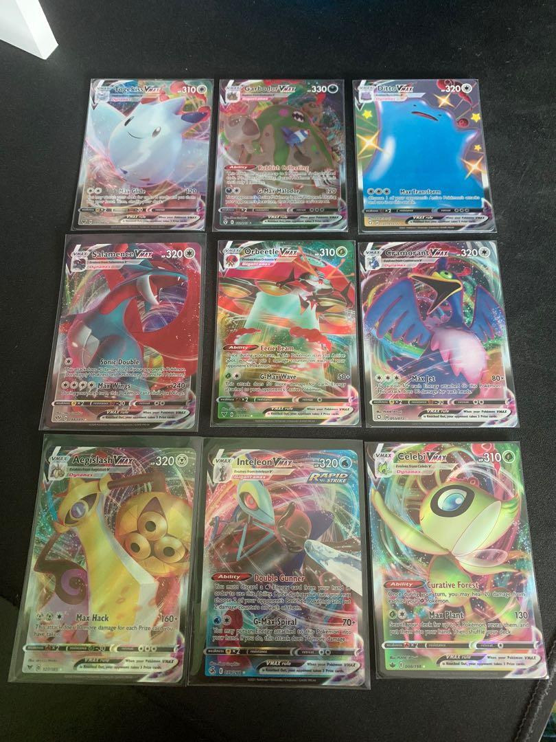 Celebi VMAX Togekiss VMAX Shiny Ditto VMAX Cramorant VMAX Orbeetle VMAX ...