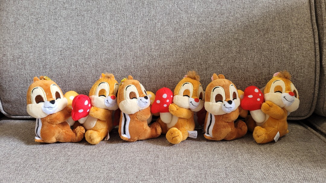 Chipmunks soft toys, Hobbies & Toys, Toys & Games on Carousell