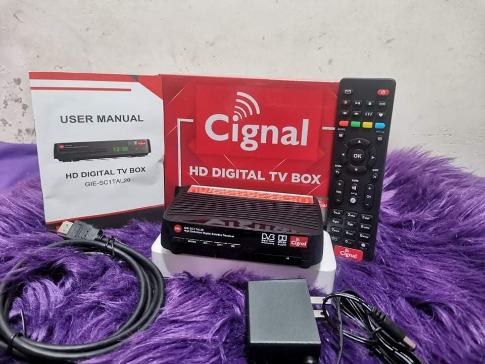 CIGNAL TV set top box, TV & Home Appliances, TV & Entertainment, Blu ...