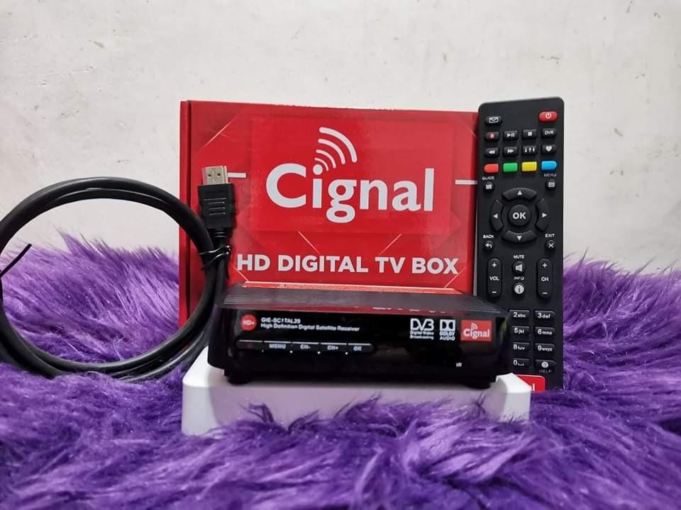 CIGNAL TV set top box, TV & Home Appliances, TV & Entertainment, Blu ...