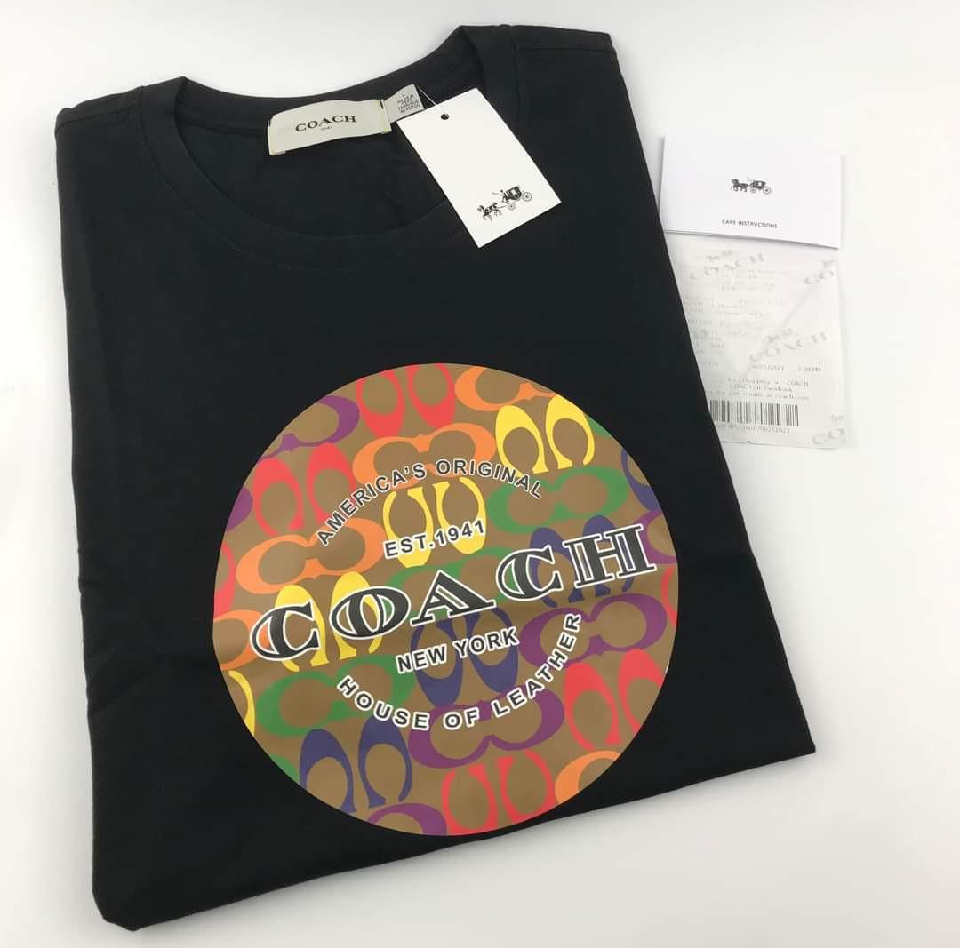 Coach Slim Fit T-shirt for Women part 2, Women's Fashion, Tops, Shirts ...