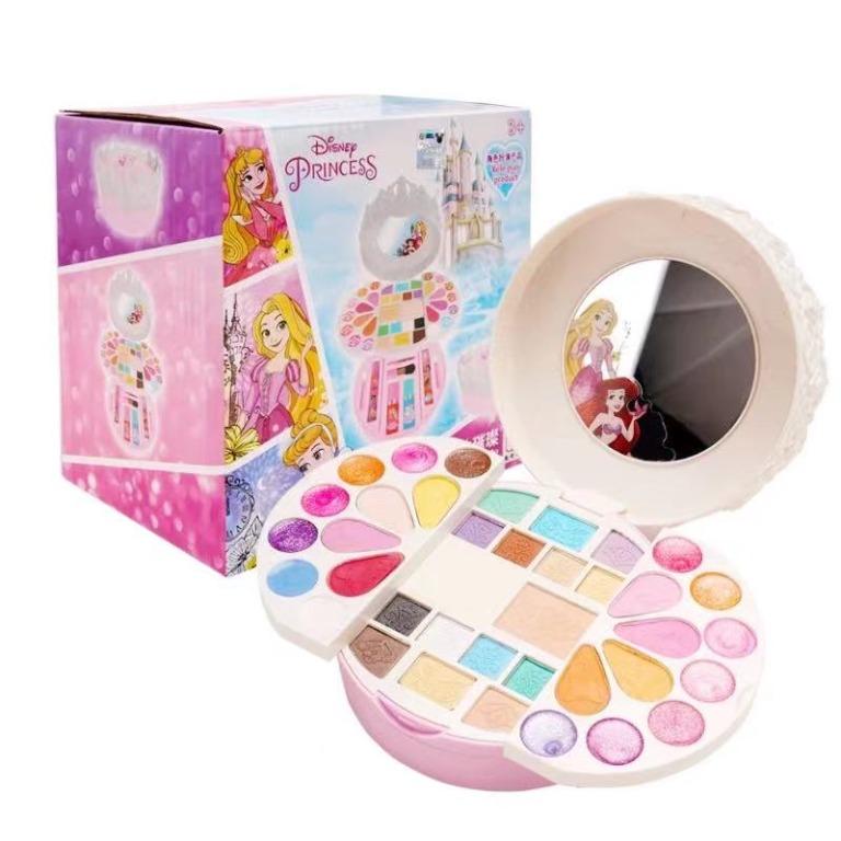 Disney Princess Crown Makeup Palette Non Toxic All-In-One Girls Kids ...