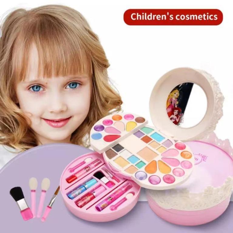 Disney Princess Crown Makeup Palette Non Toxic All-In-One Girls Kids ...