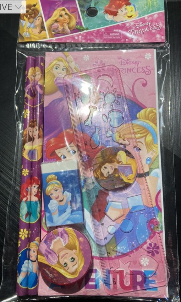 Disney Princess Stationery Set, Hobbies & Toys, Stationery & Craft ...