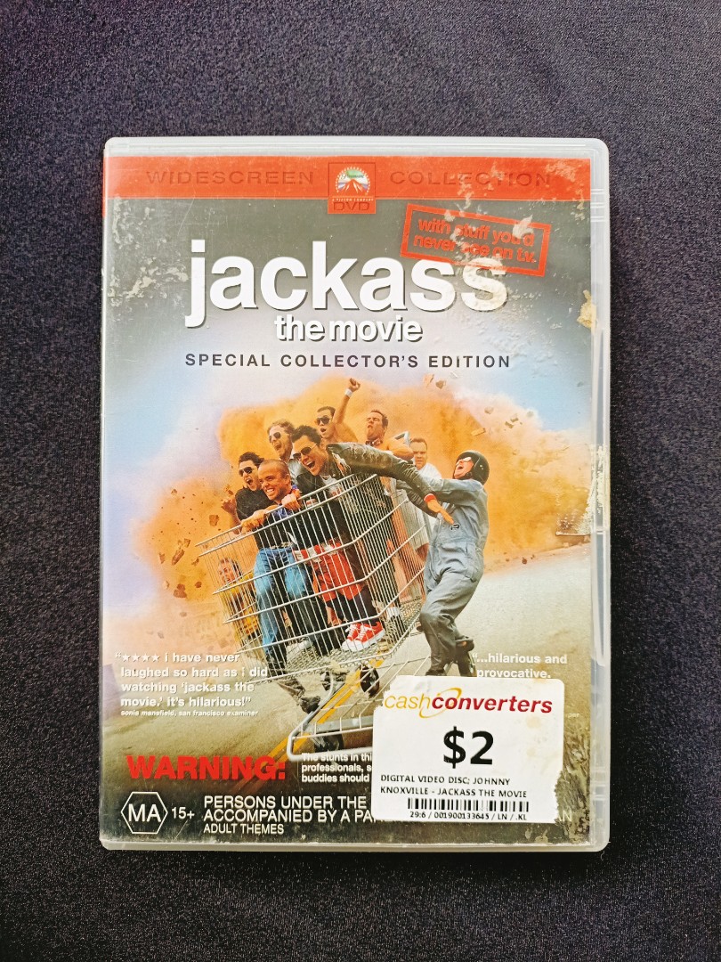 DVD Jackass : The Movie, Hobbies & Toys, Music & Media, CDs & DVDs on ...