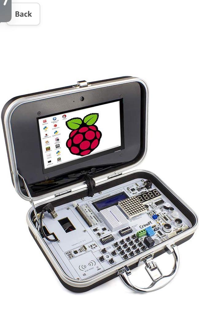 ELECROW CrowPi Raspberry Pi 4 3b 3b+ Sensor Kit for Learning Programming (Basic Kit, RPI Not ...