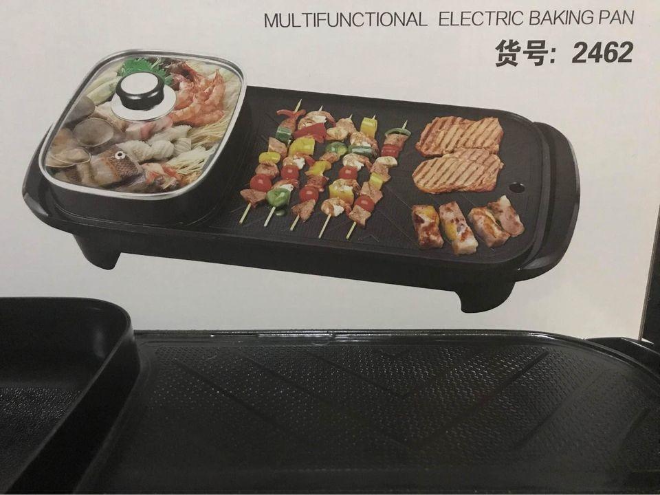 Samgyupsal Griller Set with Hot Pot (Electric ) and Free Small Cooker ...