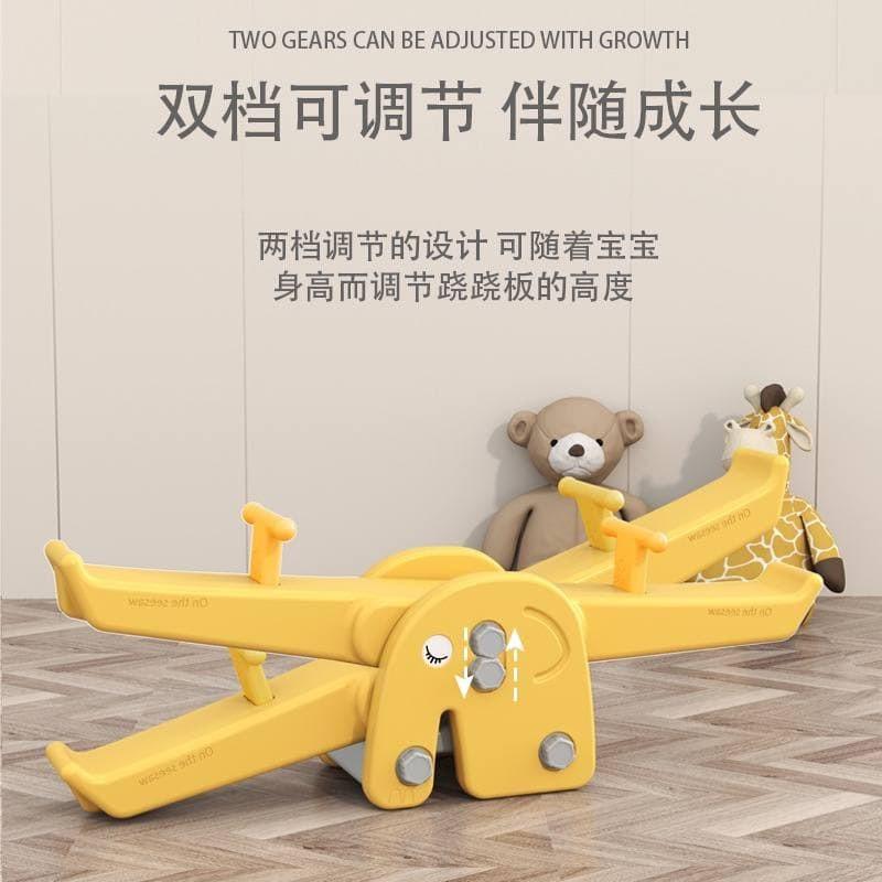 Elephant Seesaw Indoor and Outdoor Playground for Kids, Hobbies & Toys ...