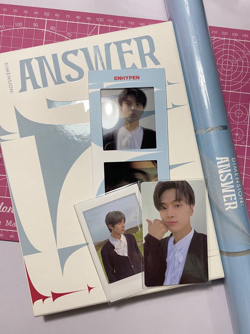 Enhypen Dimension:Answer Unsealed with Complete Inclusions and Poster ...