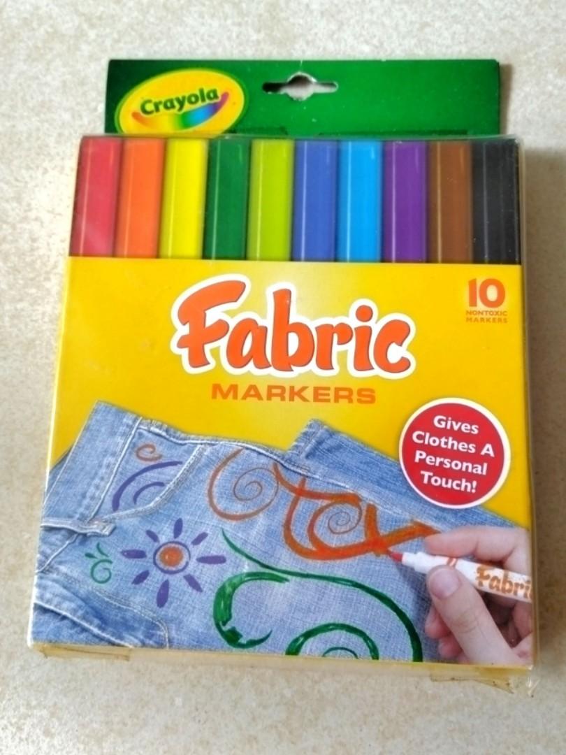Fabric markers, Hobbies & Toys, Stationery & Craft, Craft Supplies ...