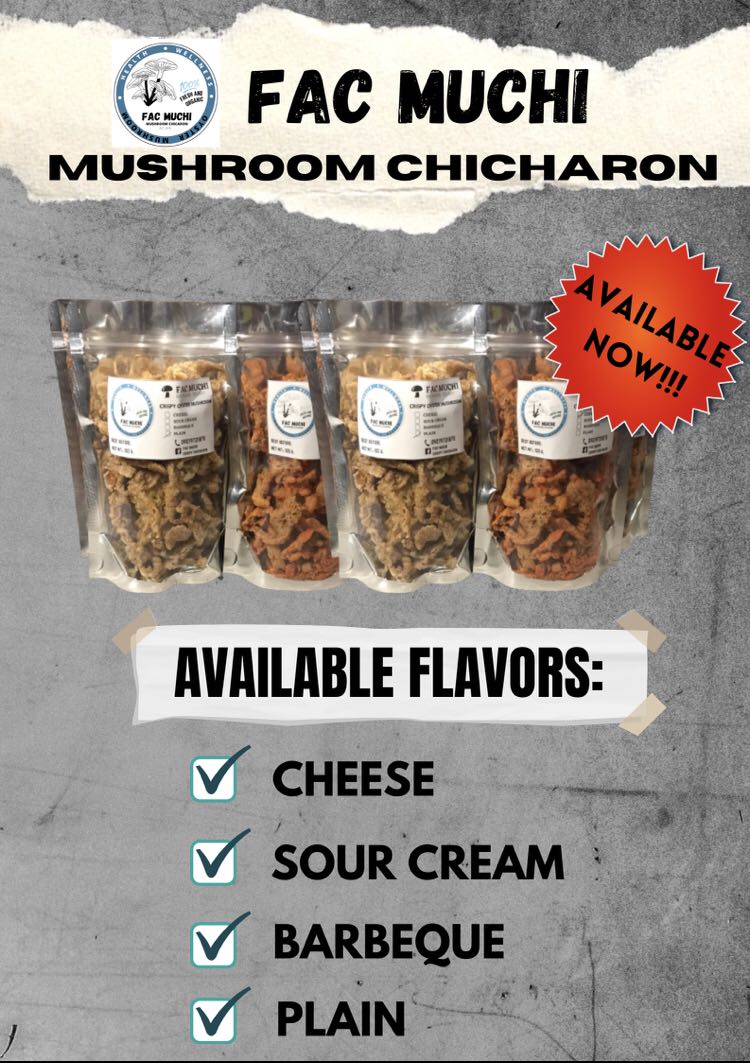 FAC MUCHI Mushroom Chips, Food & Drinks, Local Eats on Carousell