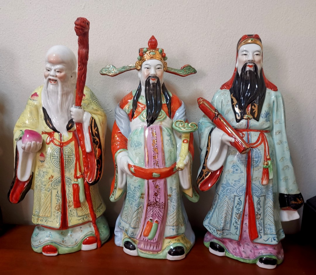 Fu Lu Shao figurines, Hobbies & Toys, Memorabilia & Collectibles ...