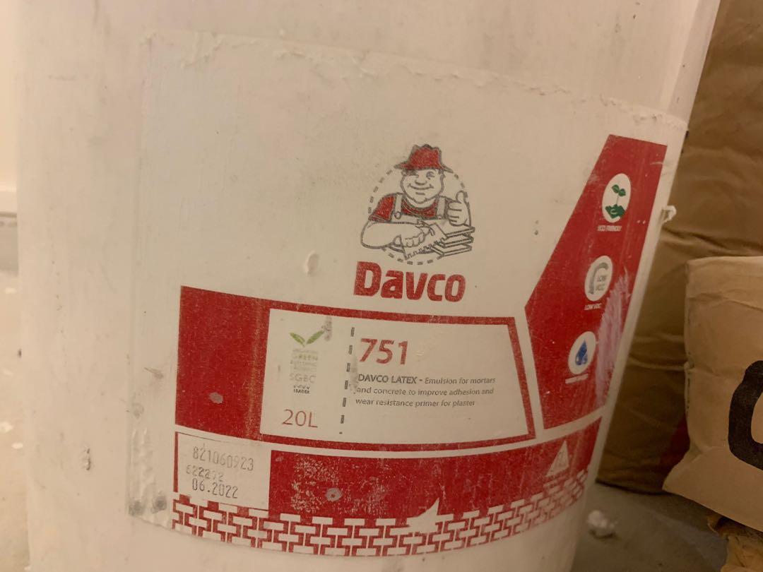 Giving away DAVCO products . Skim plast tile adhesive, Furniture & Home ...