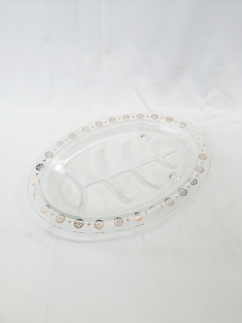 GLASS FISH SERVING PLATTER FROM GLASBAKE, Furniture & Home Living ...