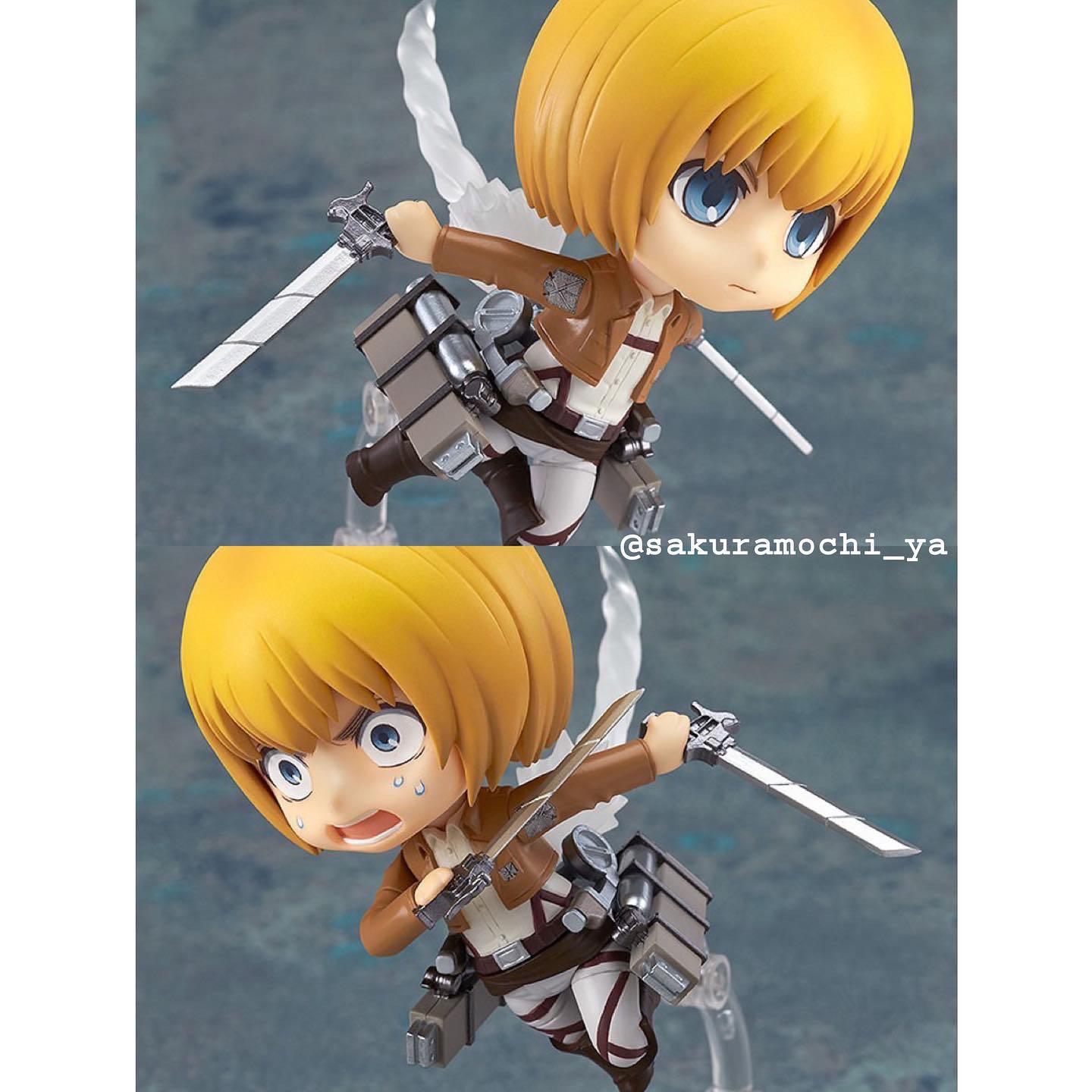 全新現貨 GSC Goodsmile Company 進擊的巨人 第四季 艾連葉卡 艾倫耶格爾 三笠 米卡莎阿卡曼 阿克曼 阿爾敏 阿明 亞魯雷特 黏土人 No.365 375 435 ...