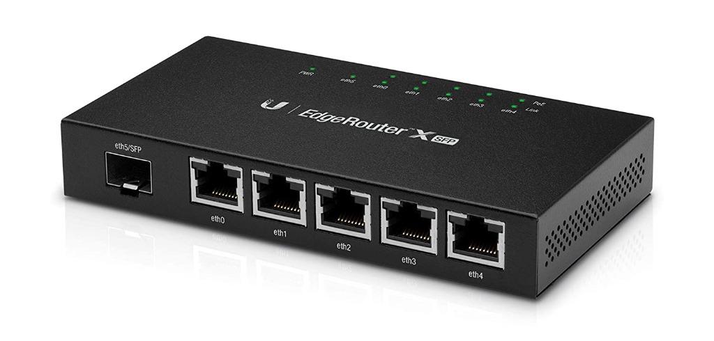H2329 Ubiquiti Networks 6 Port EdgeRouter X SFP Gigabit Router with PoE ...