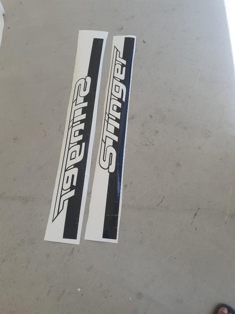 Hiace s.a.d stinger sidedoor sticker, Car Accessories, Accessories on ...