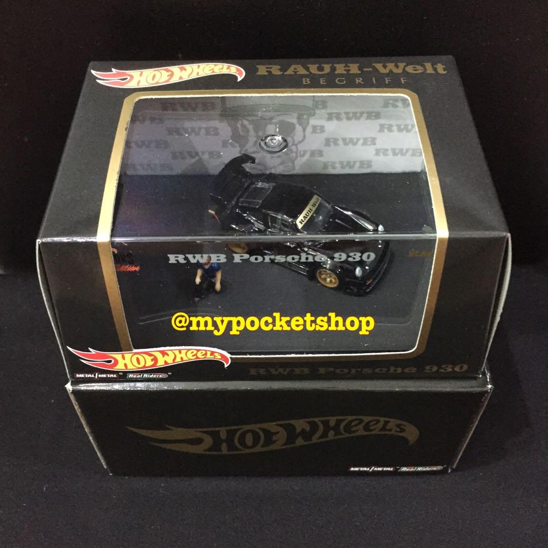(PENDING) Hot Wheels RWB PORSCHE 930 w/ Akira Nakai Figure / 2020 ...