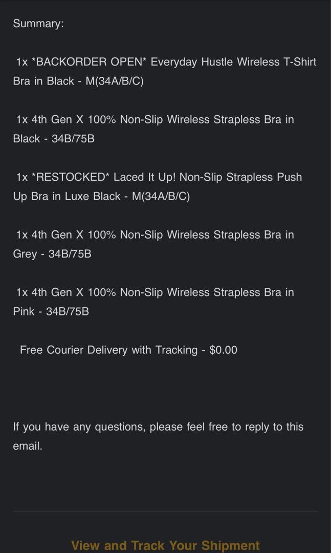 Iminxx 4th gen x 100% non slip wireless strapless bra, Women's Fashion ...
