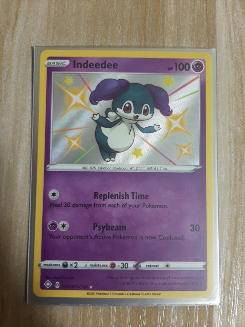 Indeedee Baby Shiny, Hobbies & Toys, Toys & Games on Carousell